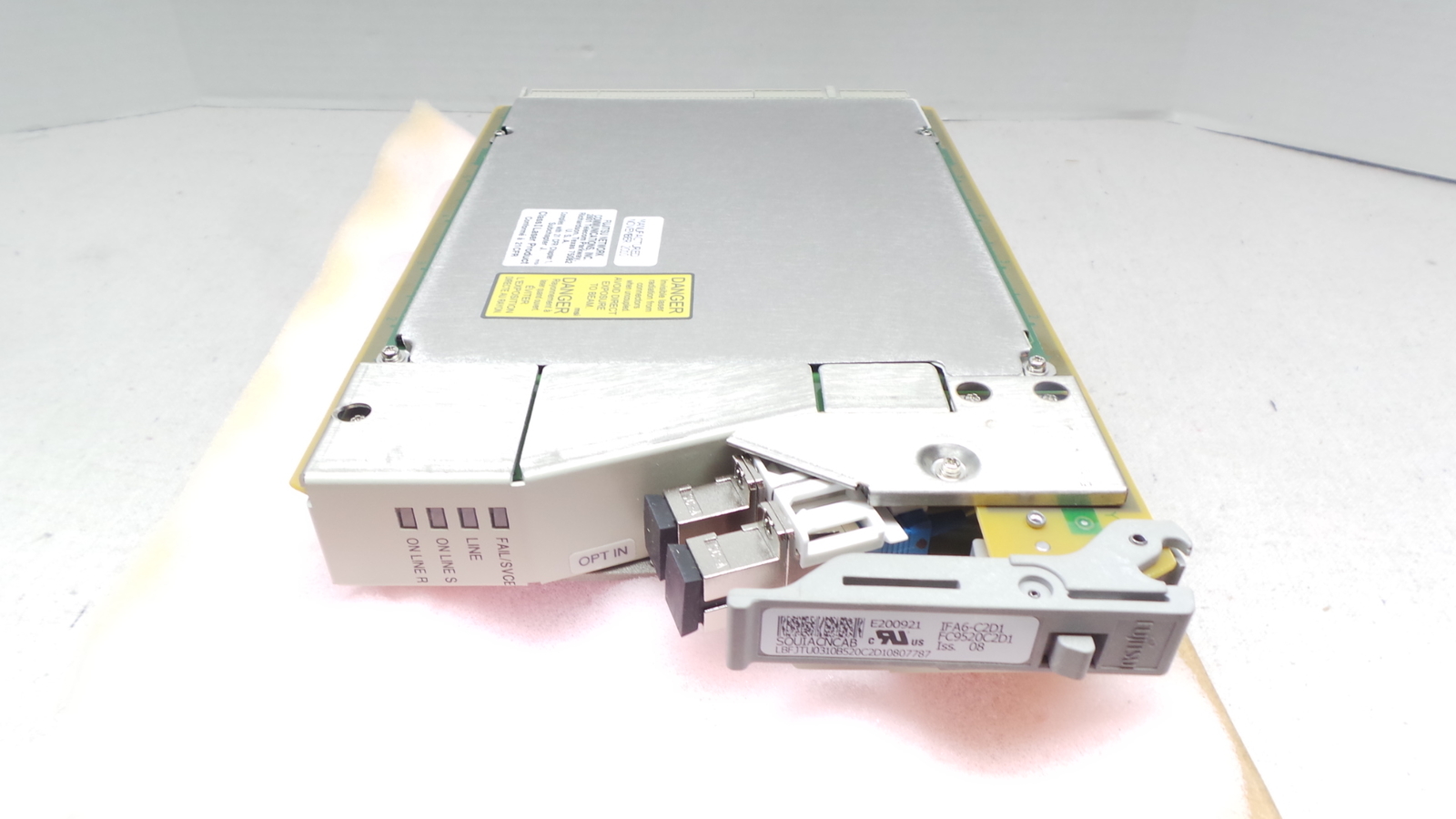 FUJITSU FC9520C2D1 FLASHWAVE 4300 FIBER OPTIC INTERFACE CARD SOUIACNCAB ...