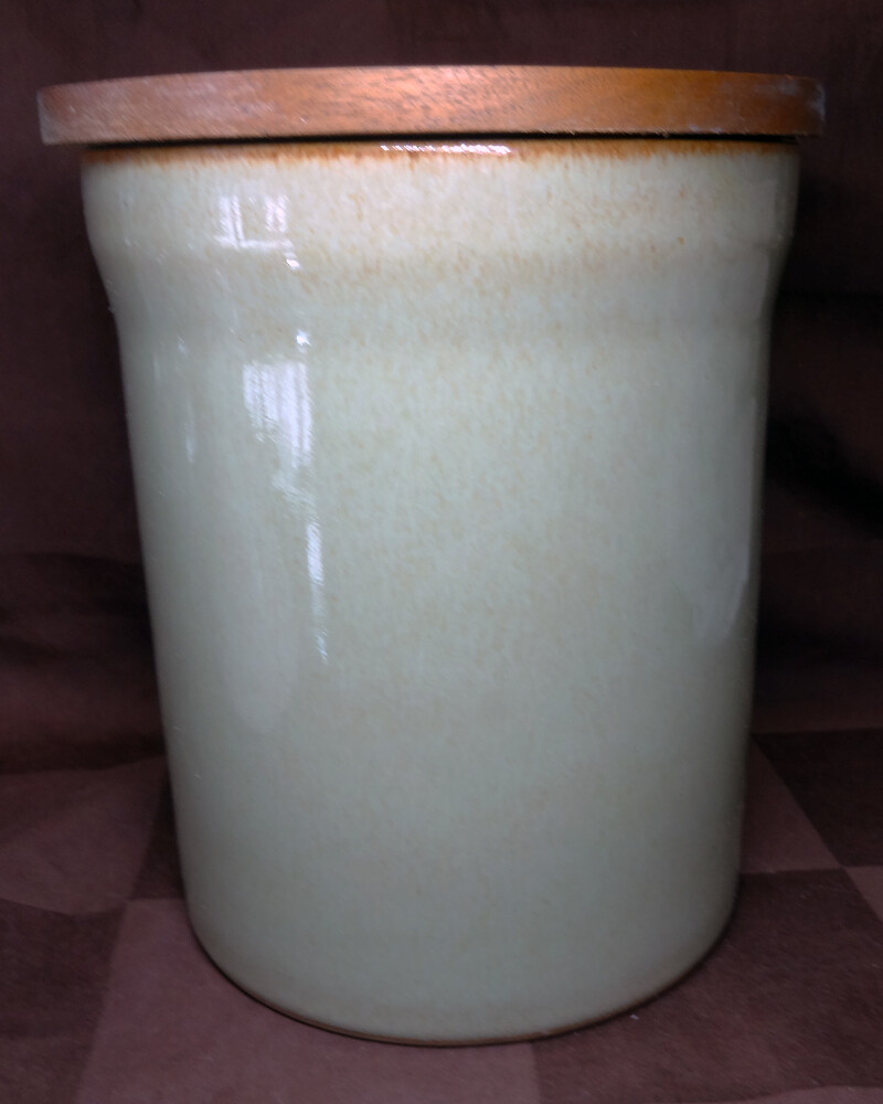 CAMELOT NEW VERSION by Denby Storage Jar 6.5" tall NEW NEVER USED made ...