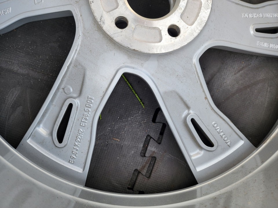 Genuine Volvo OEM 22" Wheel 2016-2024 XC90 22" x 9" Silver 31650460 | eBay