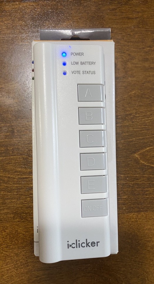 iClicker Student Response Lecture Classroom Remote Tested And Working ...