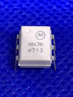 10pc Motorola 4N36 TRANSISTOR OUTPUT OPTOCOUPLER 1-ELEMENT 5300V ...