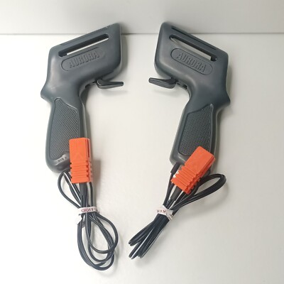 2 Aurora AFX 4-Way Split Trigger Throttle Controllers Tomy Racemasters ...