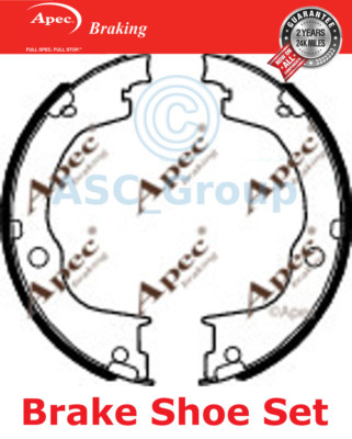 Apec Braking Replacement 188mm x 26mm Drum Brake Shoes Set SHU720 | eBay UK