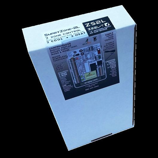 Universal 2 Zone Controler SmartZone-2L BEST Value HVAC Zoning Damper ...