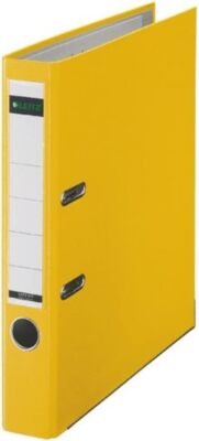 Leitz Lever Arch File, Yellow, Plastic, A4, 5 cm spine, 10150015 | eBay