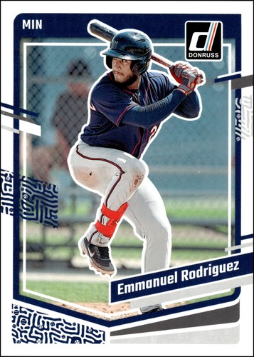 2023 Panini Donruss #137 Emmanuel Rodriguez Rookie Minnesota Twins | eBay
