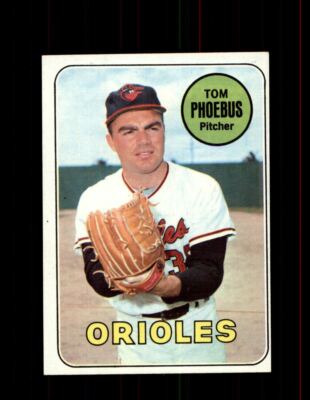 1969 TOM PHOEBUS TOPPS #185 ORIOLES *7356 | eBay