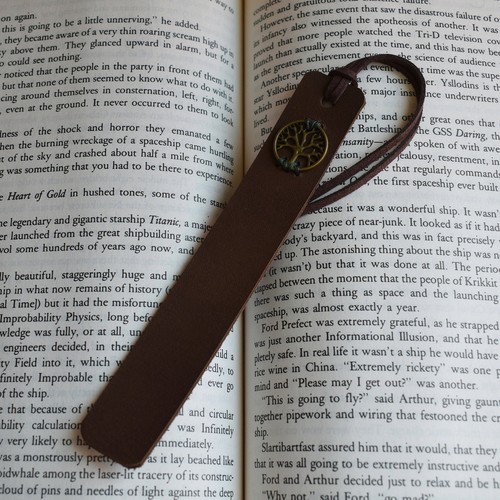 Tree Of Life Bookmark Celtic Leather Bookmark Pagan Bookmark Norse ...
