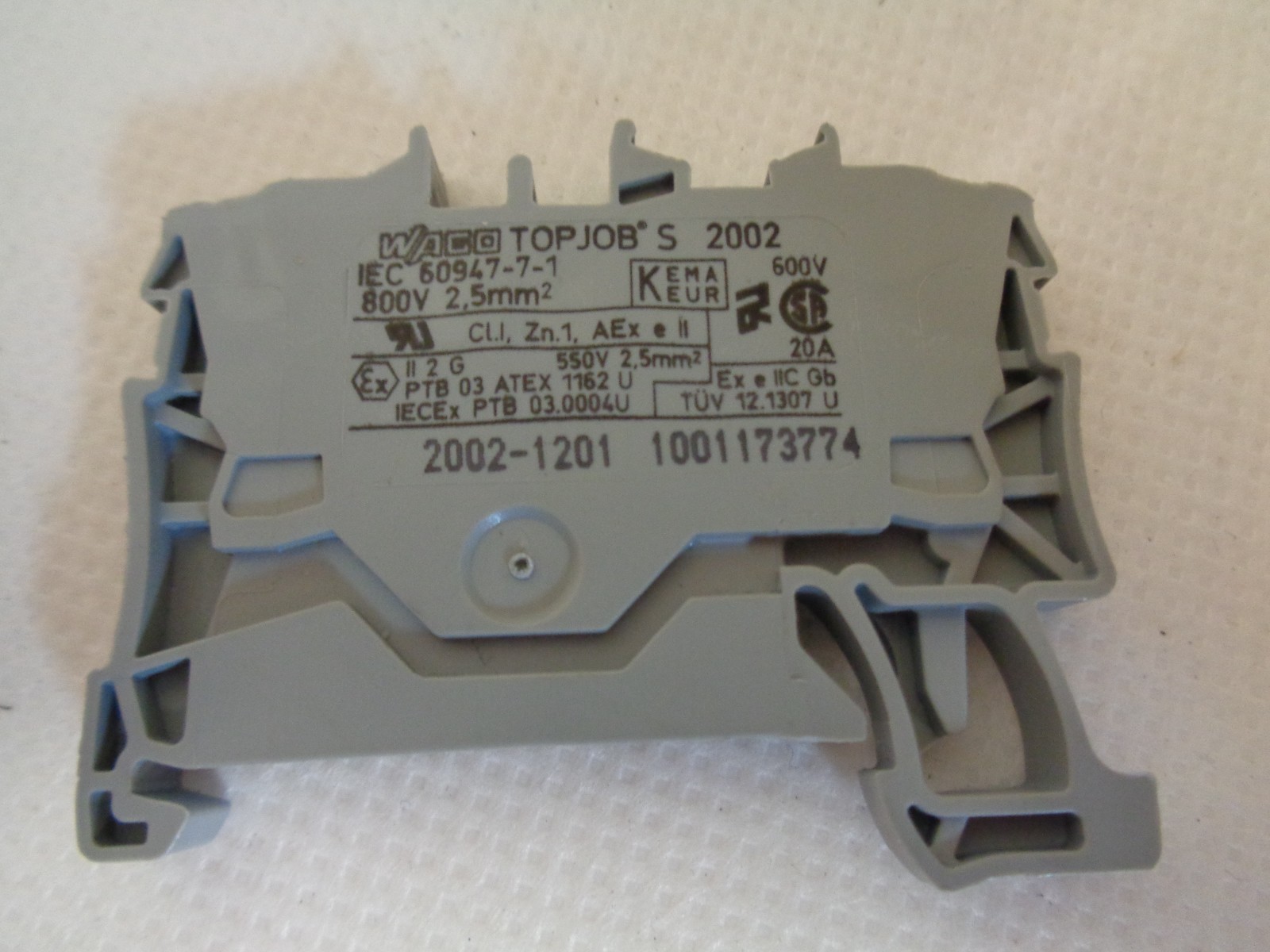 NEW LOT OF 10 WAGO 2002-1201 TOPJOB'S TERMINAL BLOCKS | eBay