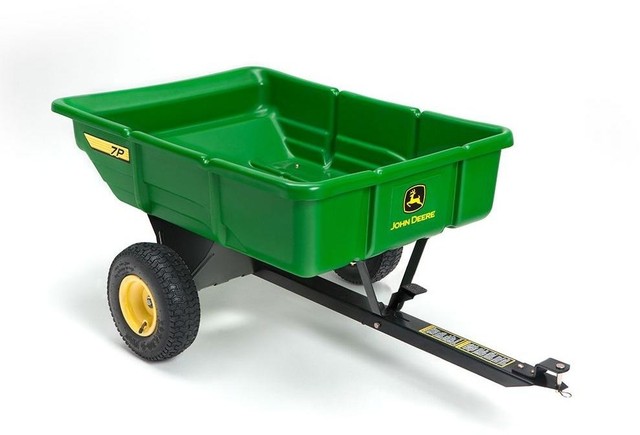 John Deere Tow-Behind Poly Utility Cart Riding Mower Tractor - LP21935 ...