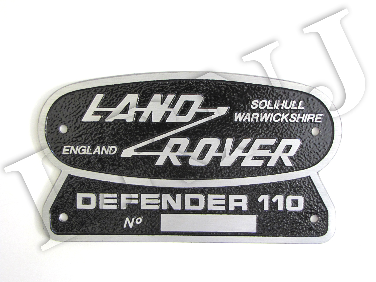 ALLUMINIUM SOLID DIE-CAST "LAND ROVER DEFENDER 110 SOLIHULL ...
