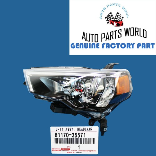 GENUINE OEM TOYOTA 2014-2020 4RUNNER LEFT DRIVER SIDE HEADLIGHT UNIT ...