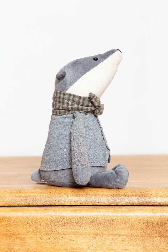 Jellycat Riverside Rambler Badger (nwot) | eBay UK