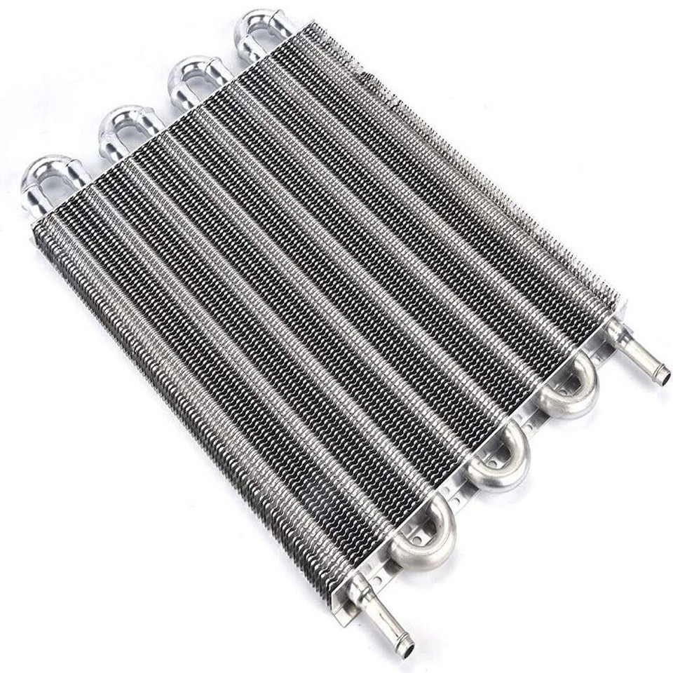 8 Rows Universal Aluminum Remote Transmission Oil Cooler Radiator ...