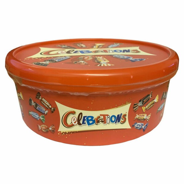 Celebrations Chocolate Tub - 650g for sale online | eBay