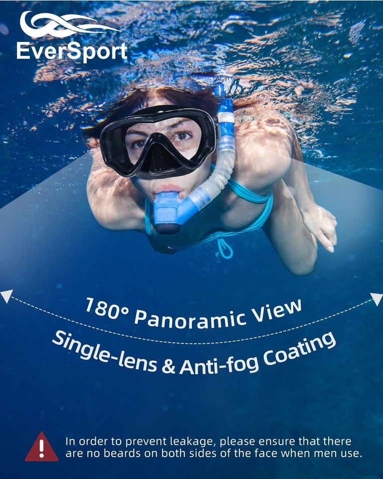 Swim Goggles Adult with Nose Cover for Women Men No Leak,Clear Wide ...