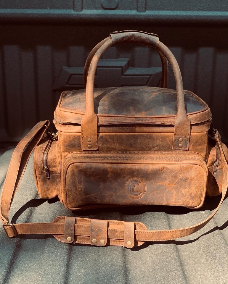 Hunters Leather Field / Range Bag | eBay