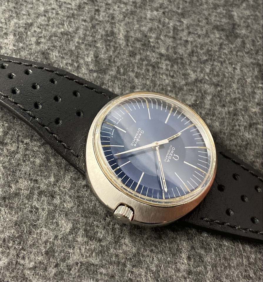 OMEGA Dynamic Automatic Geneve Men's Cal. 565 Original Blue Dial | eBay