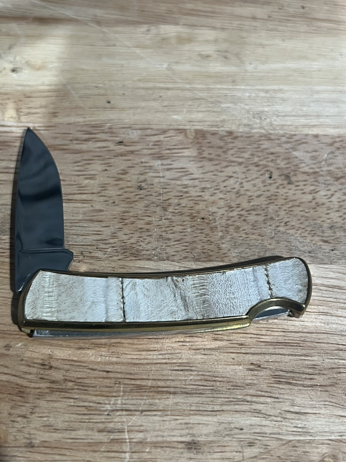 Buck USA 529 Lockblade Knife Buckskin Series Pocketknife | eBay