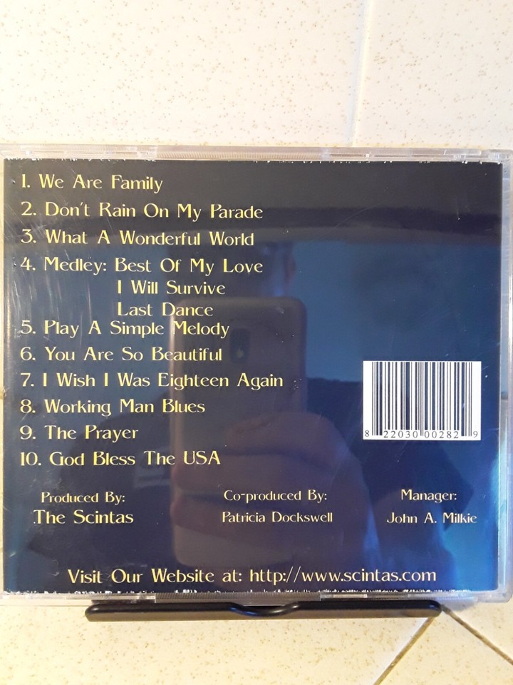 Scintas Live Rio Las Vegas CD NO SCRATCHES | eBay