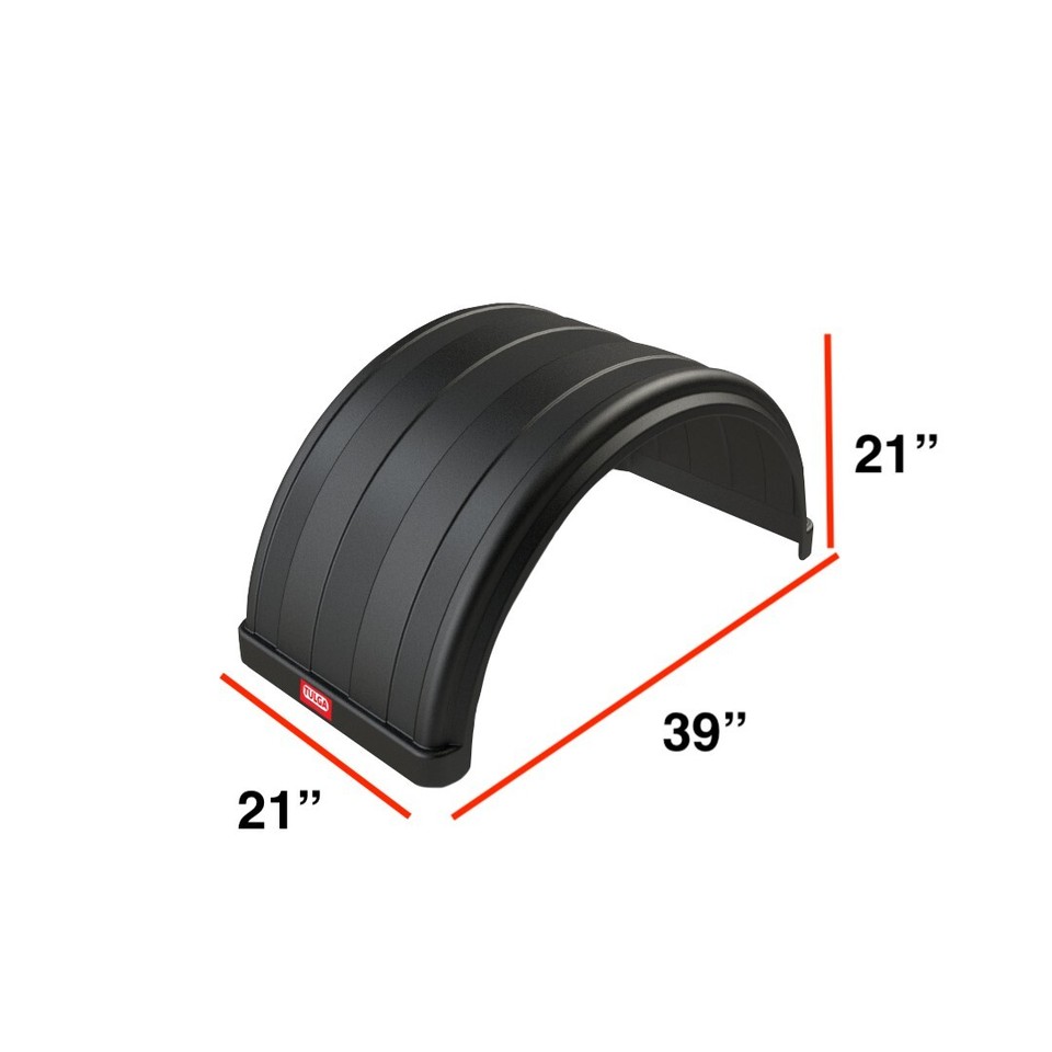 Polymer Fender For Flatbed Polymer Dually Truck Fender – Full Radius ...