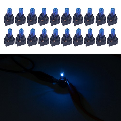 50pcs Blue T5 SMD LED Car Dash Dashboard Instrument Lights Bulbs ...
