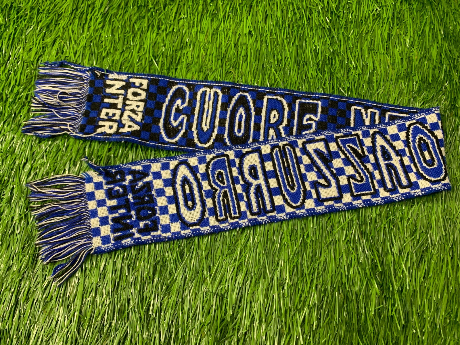 INTER MILAN ITLAY RARE FOOTBALL SOCCER FAN MINI SCARF ONE SIZE | eBay