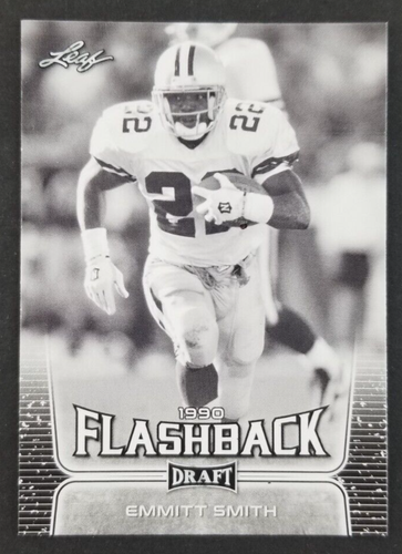 Emmitt Smith 2020 Leaf Flashback Football Card #92 (NM) | eBay