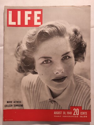 1948 August 30 LIFE Movie Actress Colleen Townsend (MH66) | eBay