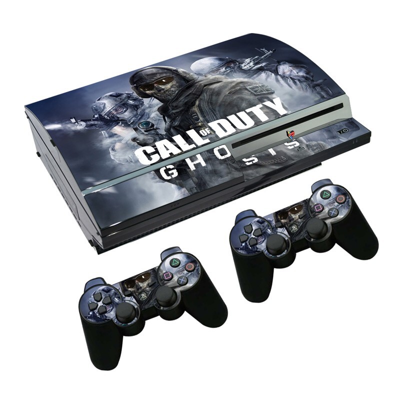 PS3 Themed Decal Sticker Skin for PS3 FAT EDITION Wrap Vinyl ...