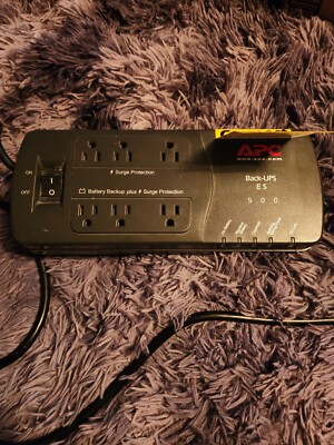 APC Battery Backup & Surge Protection Back-Ups ES 500 Floor Style | eBay