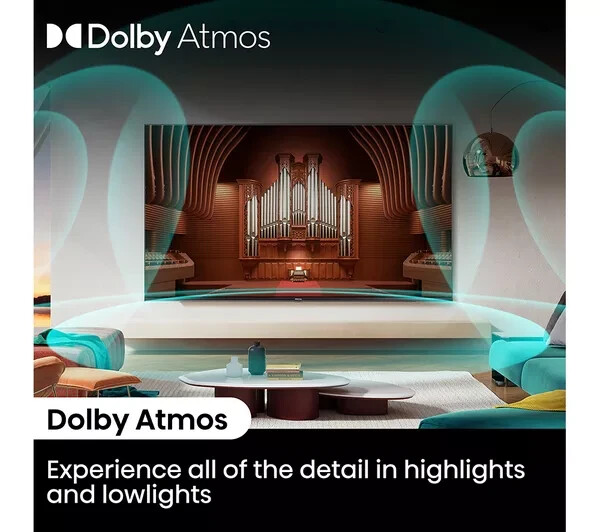 HISENSE A7N 43 inch QLED 4K HDR Smart Freely TV - 43A7NQTUK | eBay