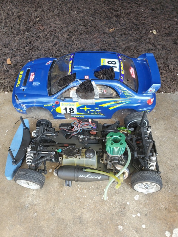 Cen CT5 RC Car Nitro CEN RACING (SELLING AS IS FOR PARTS OR REPAIR) 1/ ...