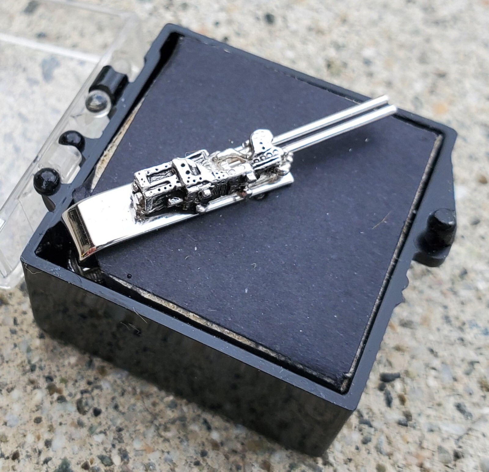 50MM M2 BROWNING DUAL MOUNTED MACHINE GUN TIE CLIP WW… - Gem