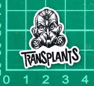 Transplants Band Sticker Decal | eBay