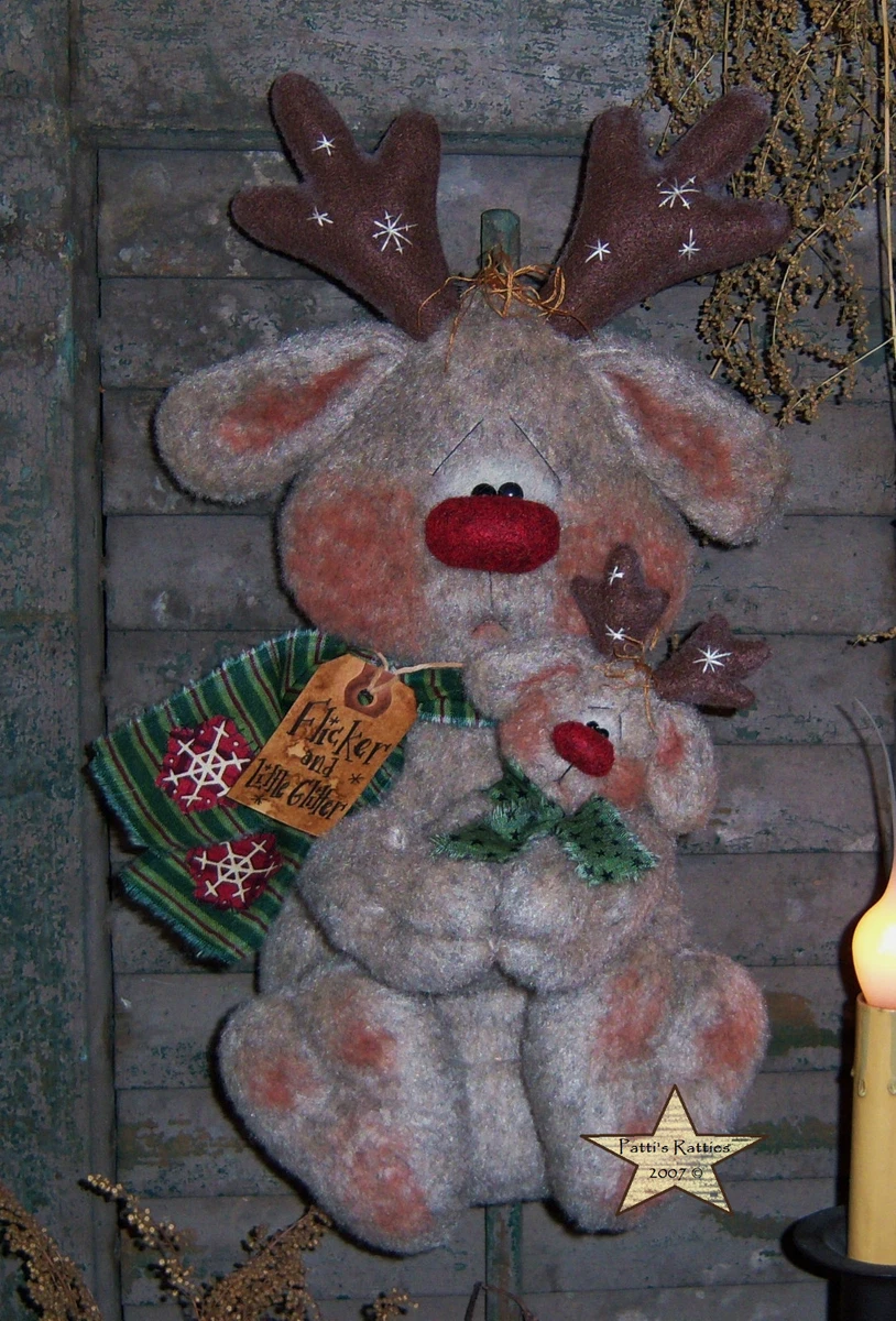 Reindeer Paper Dolls