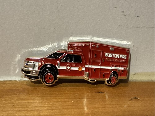 Boston Fire Incident Rehab Unit W25 Ambulance Shaped Patriots Challenge ...