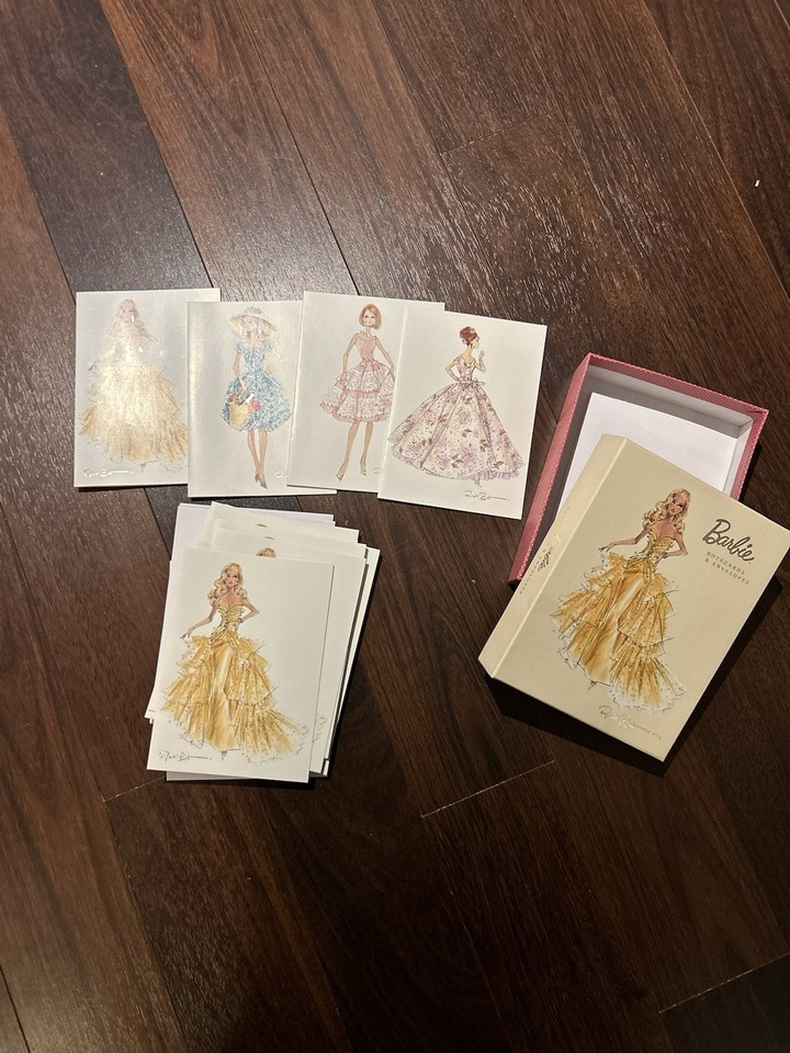 Barbie Notecards & Envelopes Stationery by Graphique (20Cards, 5 of ...
