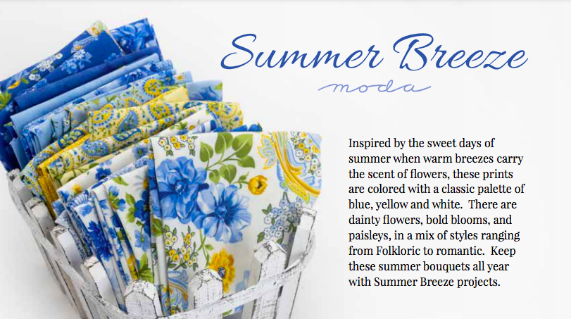 Moda SUMMER BREEZE 33614 17 Royal Blue Paisley Quilt Fabric | eBay