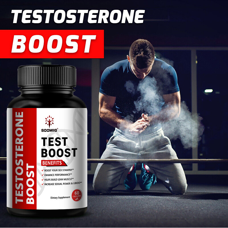 TEST BOOST Max Men Testosterone Strength Build Muscle Power Sex bOOst ...