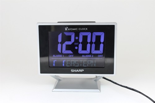 Sharp SPC569 Atomic Desktop Clock with Color Display | eBay