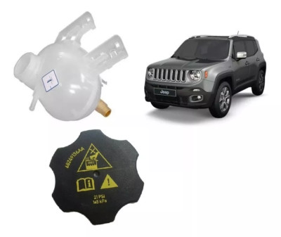 Radiator Coolant Overflow-Reservoir Expansion Tank For Jeep Renegade ...