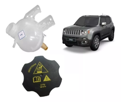 Radiator Coolant Overflow-Reservoir Expansion Tank For Jeep Renegade ...