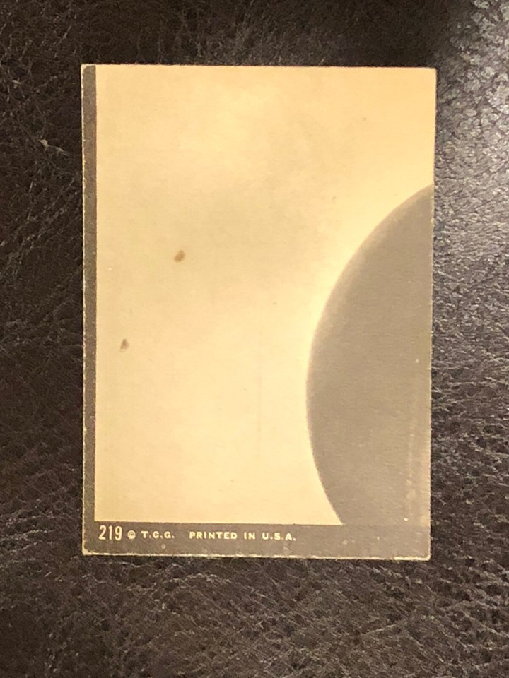 1969 Topps Football Darrell Dess Card #219 EX-NM New York Giants ...