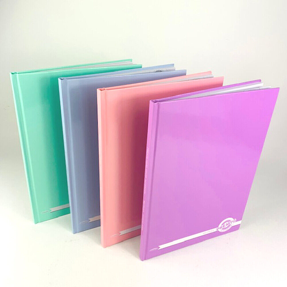 3 X A4 Notebook Notepad Hardback Ruled Lined Writing Jotter School ...