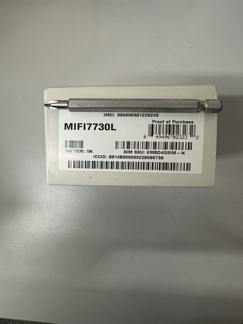 NovAtel MIFI 7730L Verizon Wireless Jetpack Mobile Hotspot for sale ...