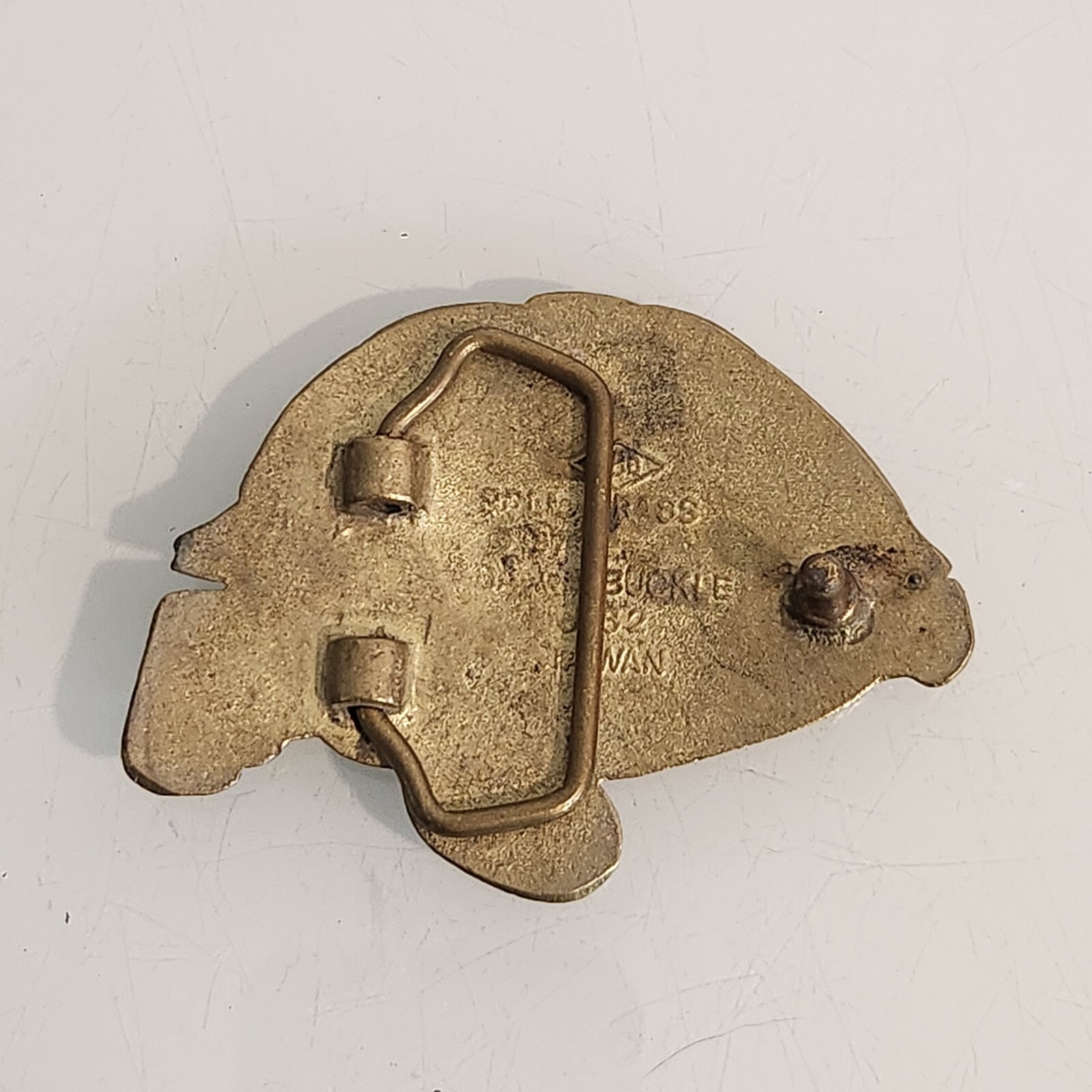 Turtle Belt Buckle Iconic 70s Brass Nautical Hippie B… - Gem