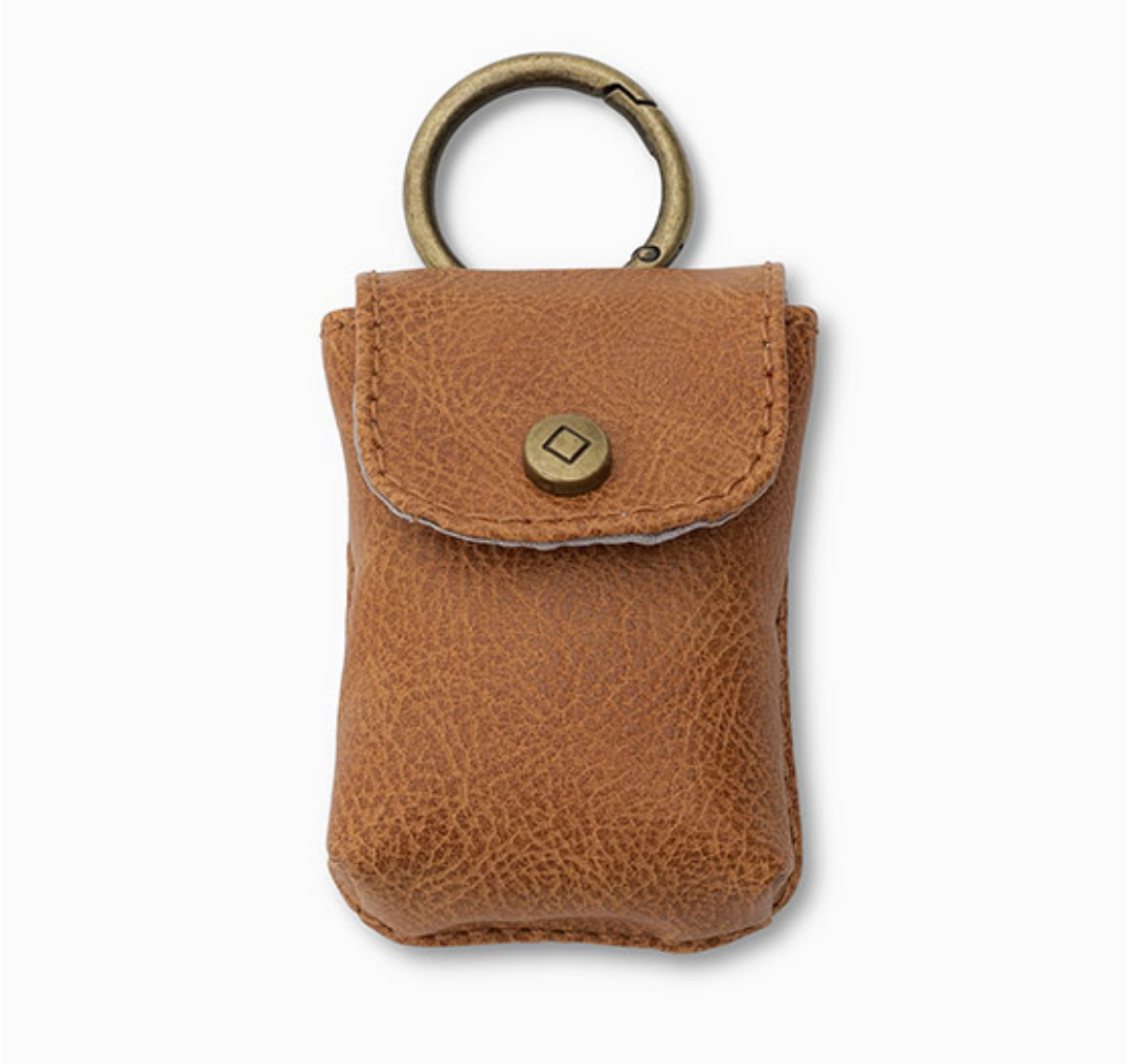 NEW in bag Thirty One Snap To It Pouch - Caramel Distressed Pebble | eBay