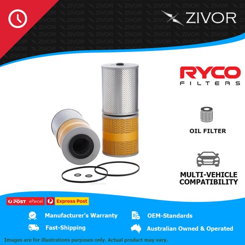 New RYCO Oil Filter Cartridge For MITSUBISHI FUSO HEAVY,SHOGUN FV501 ...