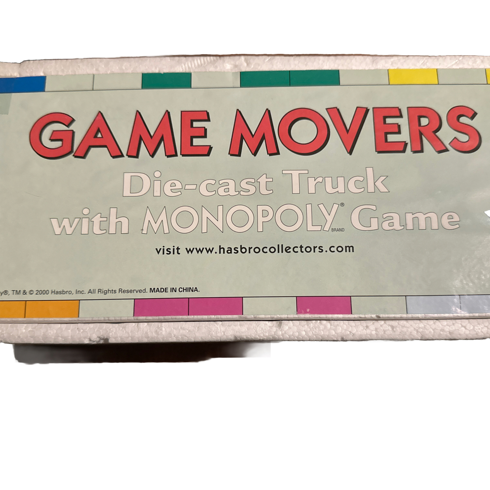 NEW 2000 HASBRO GAME MOVERS MONOPOLY DIE-CAST TRUCK #57681 | eBay